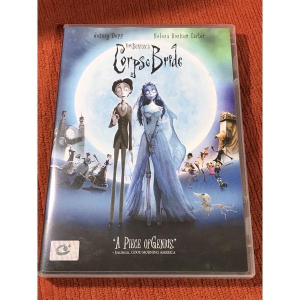 corpse bride dvd เจ้าสาวศพสวย แผ่นแท้ 100% | Shopee Thailand