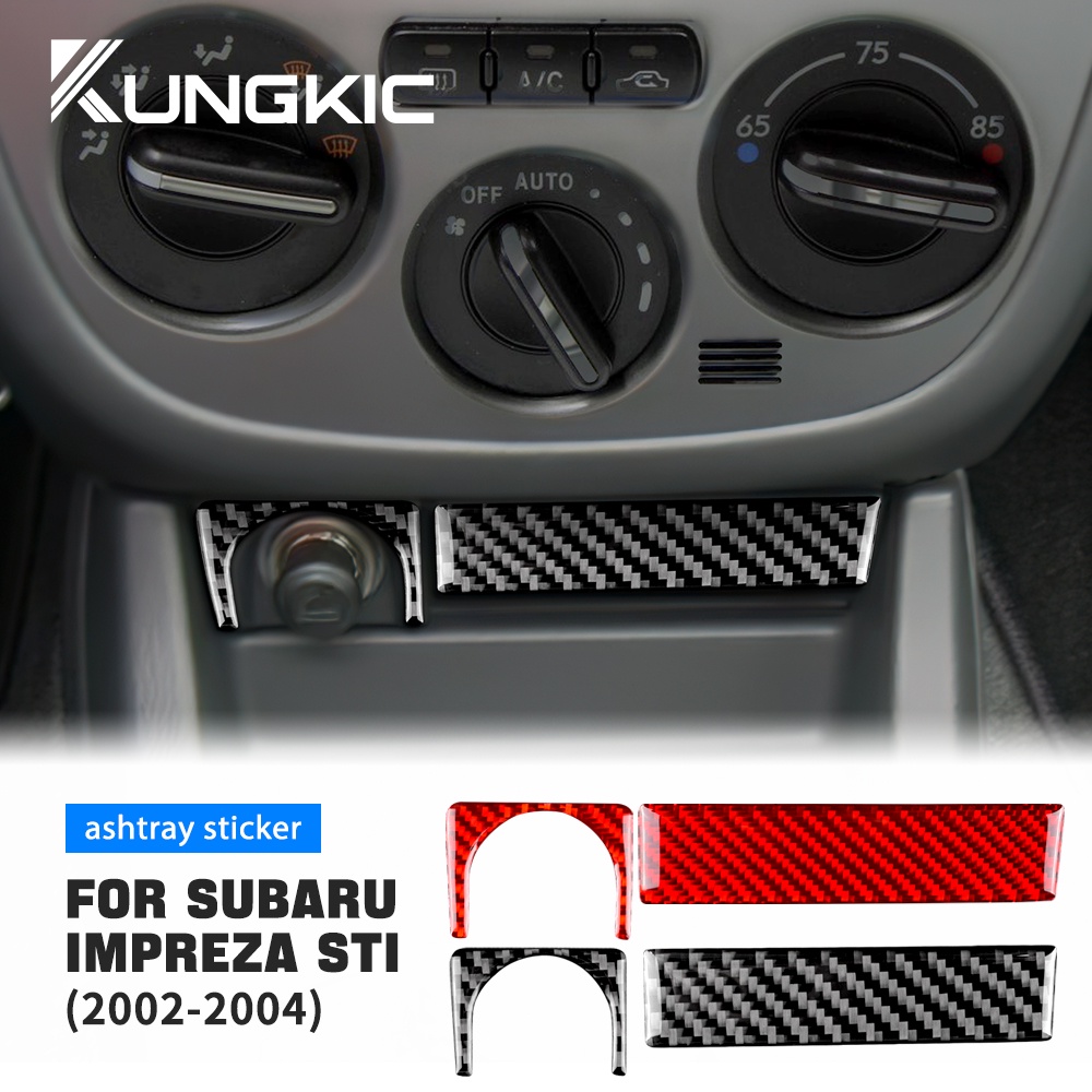 Sticker for Subaru Impreza STI 2002 2003 2004 Ashtray Cover Trim Panel Decoration Car Interior ...