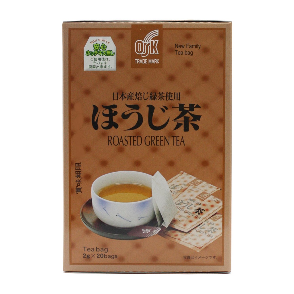 Oskชาเขียวคั่ว OSK New Family Roasted Japanese Green Tea Product Of Japan | Shopee Thailand