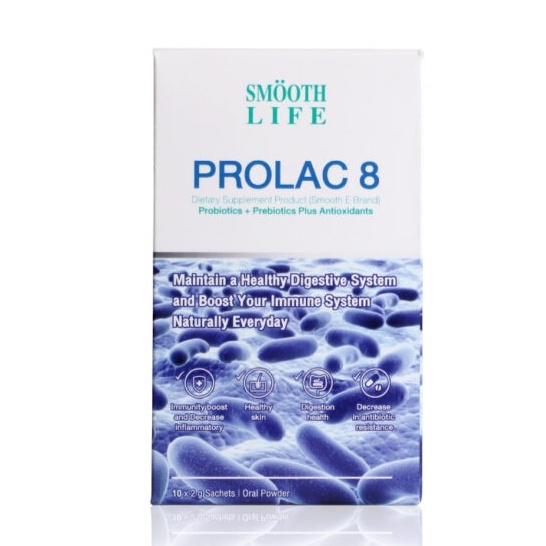 Smooth Life ProLac 8 by Smooth E สมูทอี โปรแลค 8 ปรับสมดุลลำไส้ ระบบ ...