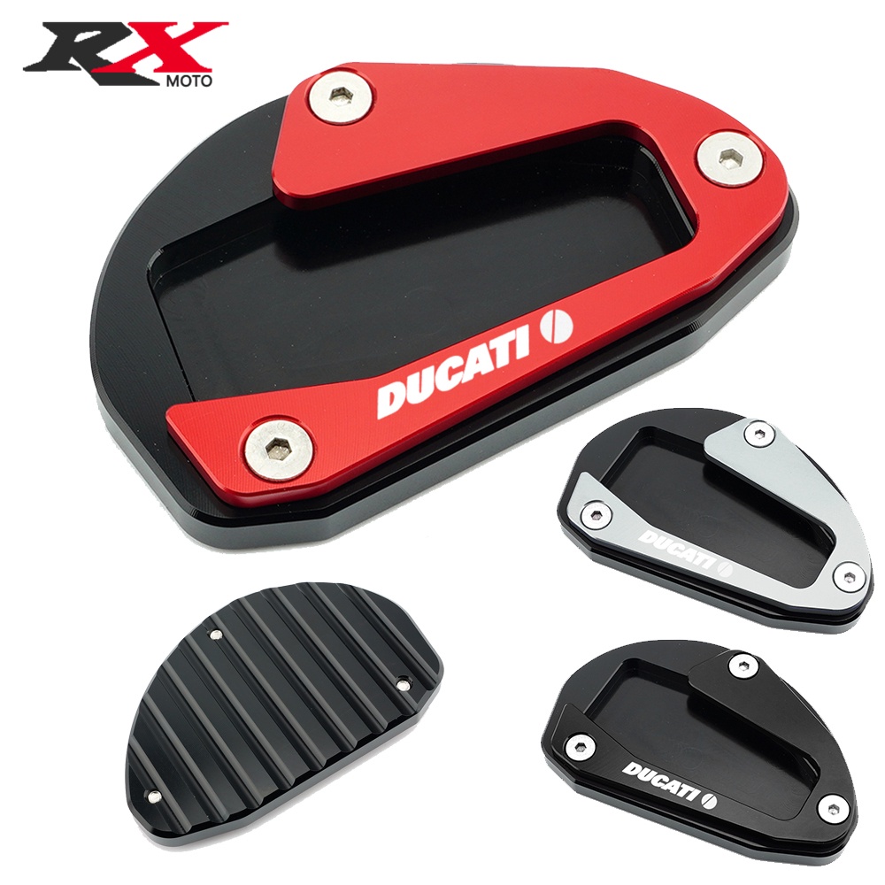 CNC Kickstand Side Stand Plate Pad Enlarge Extension Foot Plate ...