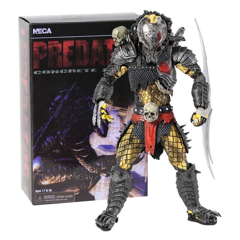 (กรุงเทพ) NECA Predator Scarface Concrete Jungle PVC Action Figure 21Cm ...