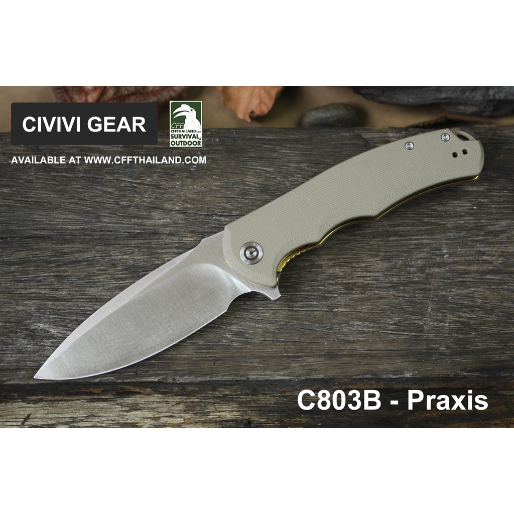 มีดพับ CIVIVI C803A-C803C PRAXIS | Shopee Thailand