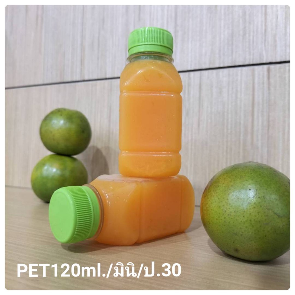 ขวดพลาสติกใส 120 มินิ ปาก30 พร้อมฝา (1 ออเดอร์ ไม่เกิน 3 แพ็ค) | Shopee ...