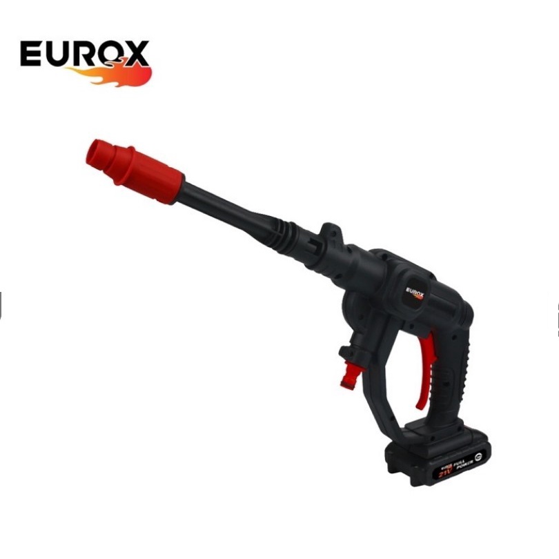 EUROX เครื่องฉีดน้ำไร้สาย รุ่น EUROX 21V 1B 40-60BAR เครื่องฉีดน้ำแรงดันแบตเตอรี่ สะดวก สบาย ใช้ ...