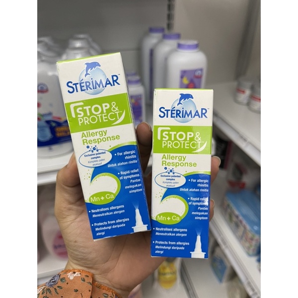 Sterimar Stop & Protect Allergy Response Nasal Spray (20ml) | Shopee ...