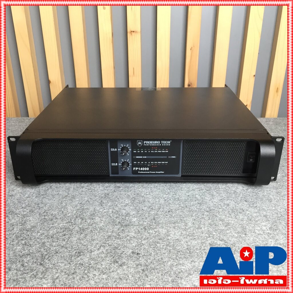 PROEUROTECH FP14000 POWERAMP FP-14000 PRO EUROTECH เพาเวอร์แอมป์ FP 14000 แอมป์ power amp ...