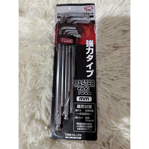 Tone Hex Key Wrench L-Type ประแจแอล ประแจหกเหลี่ยม รุ่น BL900 | Shopee ...