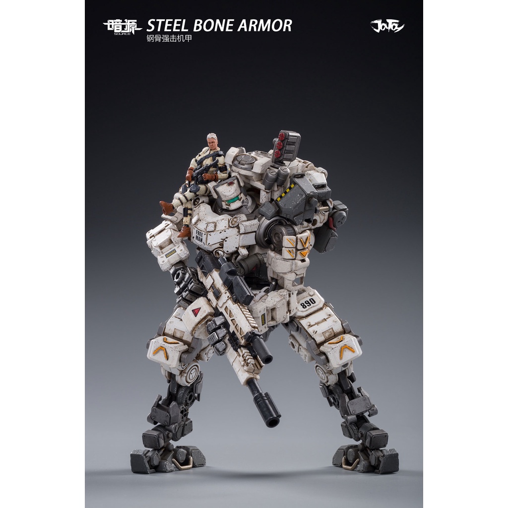 JOYTOY JT0104 1/25 Steel bone armor white | Shopee Thailand