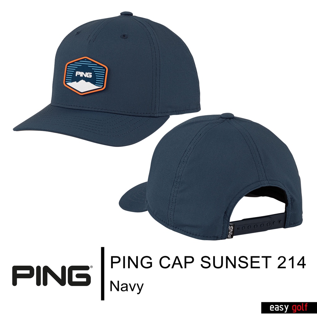 PING CAP SUNSET 214 PING CAP MEN หมวกกอล์ฟ หมวกกีฬาผู้ชาย | Shopee Thailand
