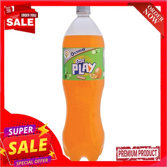 เอส เพลย์ กลิ่นส้ม ไม่มีน้ำตาล 1.6ล.EST PLAY 0% SUGAR ORANGE 1.6 L ...