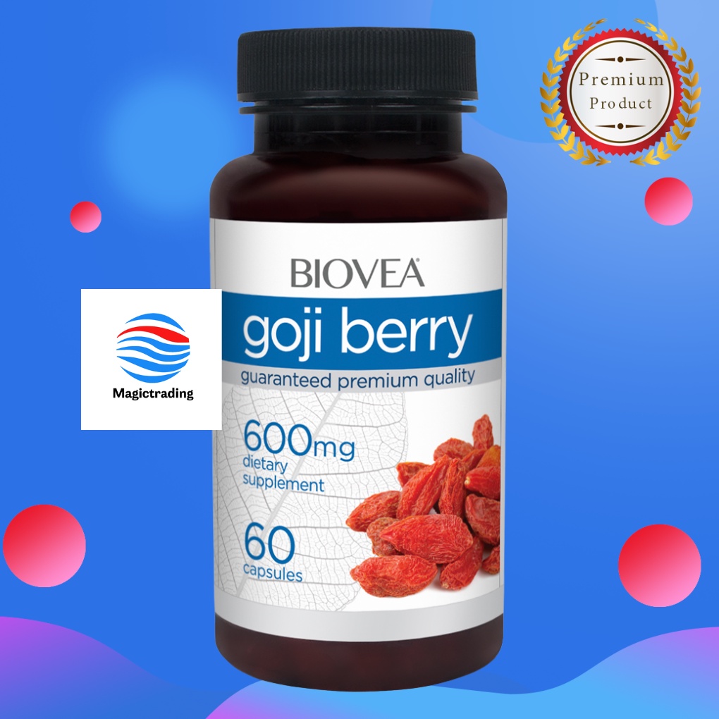 BIOVEA GOJI BERRY 600 mg / 60 Capsules | Shopee Thailand