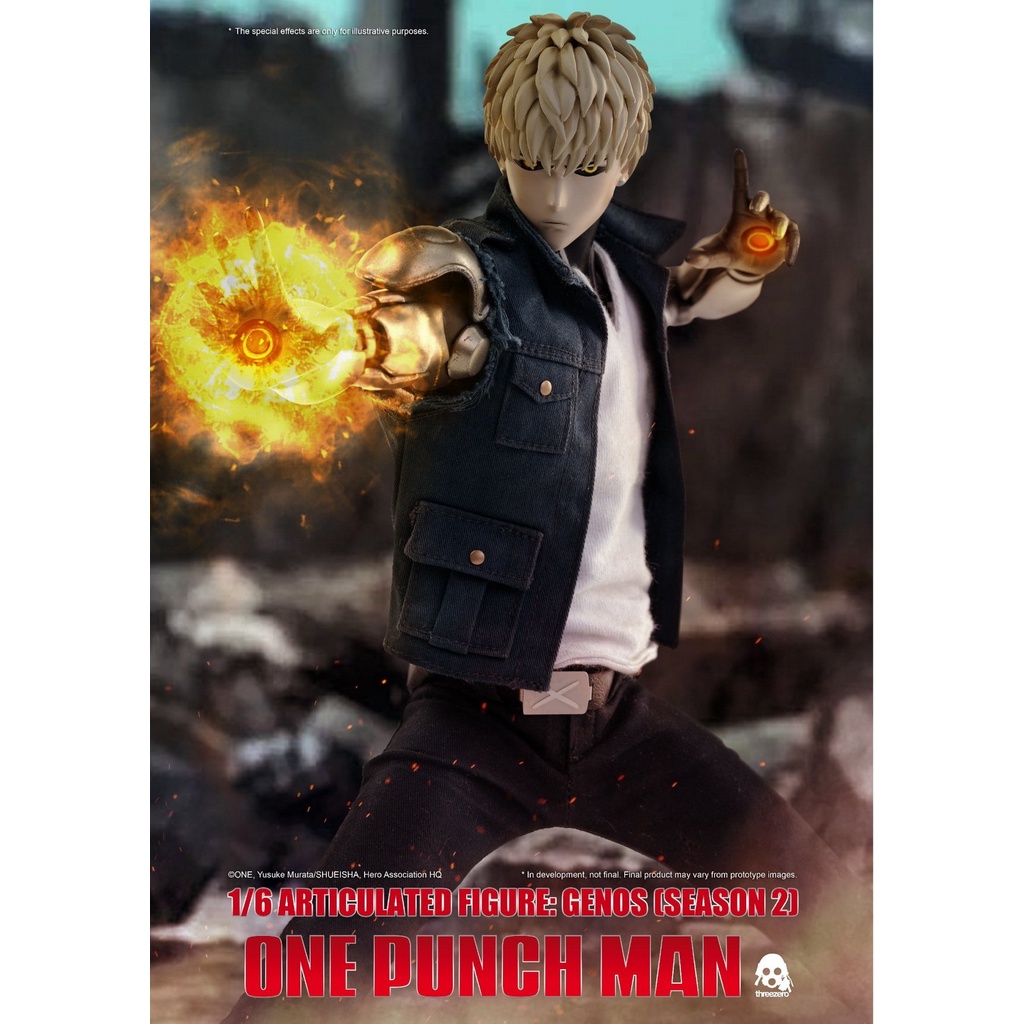 ThreeZero X One punch Man 3Z0138 1/6 Scale: GENOS [Season 2] Normal ver. | Shopee Thailand
