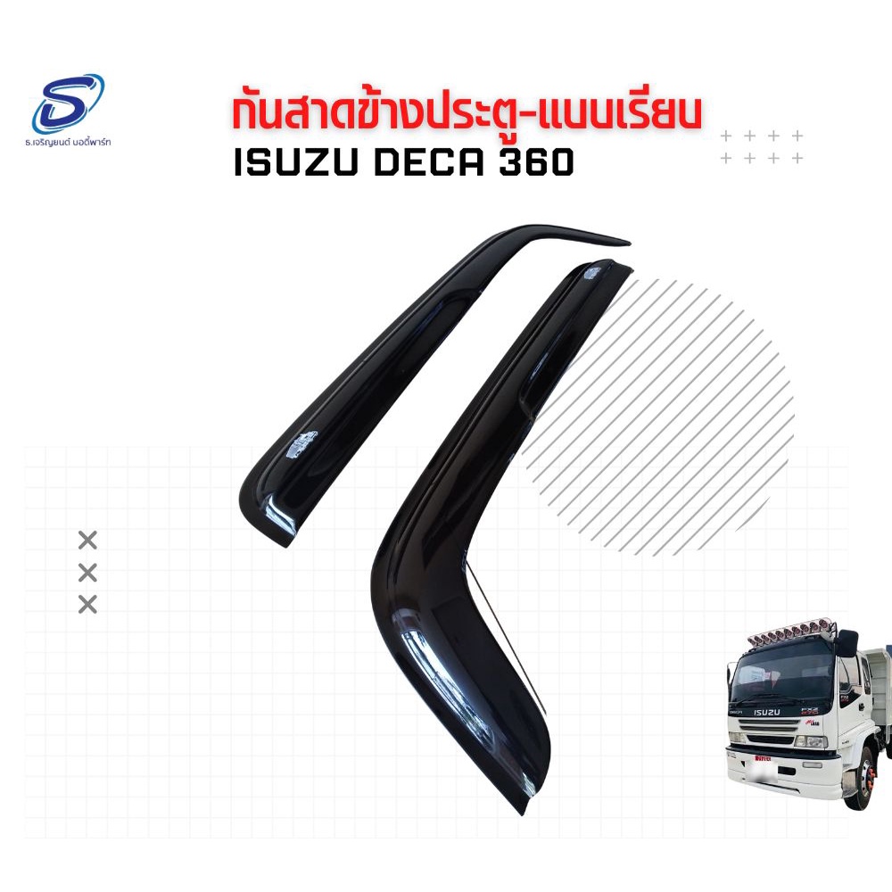 กันสาดข้างประตู ISUZU DECA 360 อะไหล่รถบรรทุก รถสิบล้อ อะไหล่สิบล้อ ...