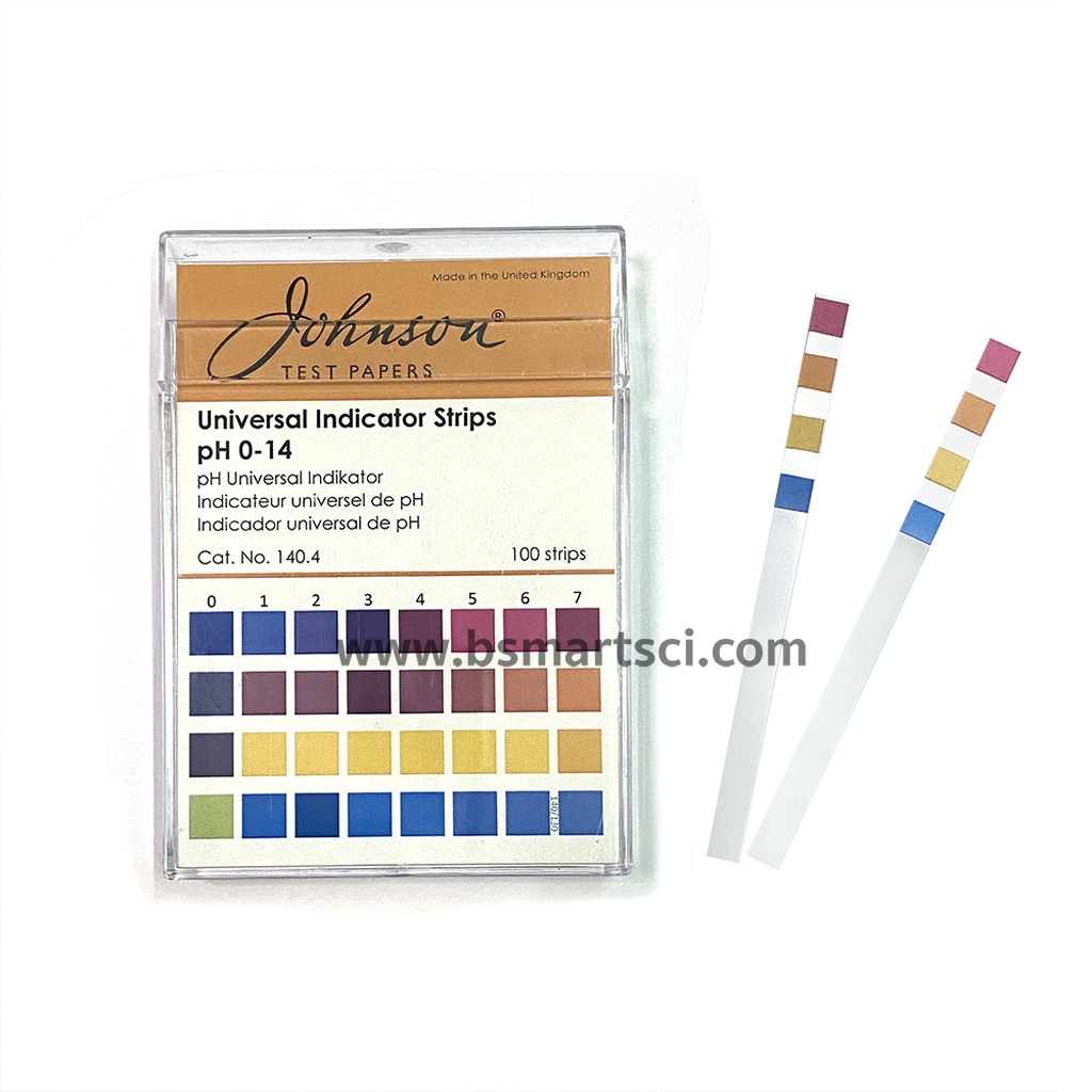 ก้านวัดกรดด่าง (pH strip 0-14), Universal Indicator Strips | Shopee ...