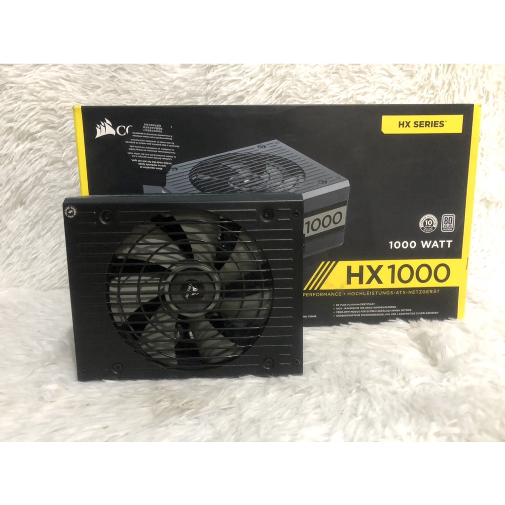 POWER SUPPLY CORSAIR HX1000 - 1000W 80 PLUS PLATINUM | Shopee Thailand
