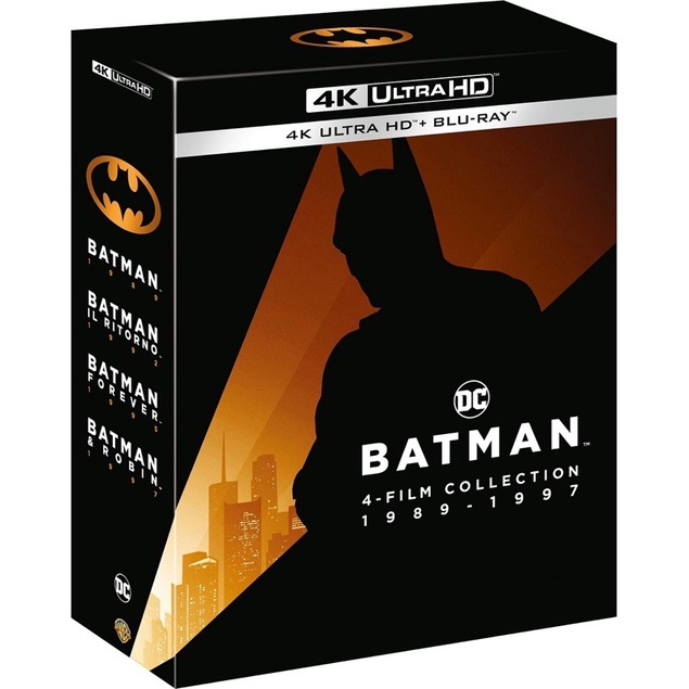 ##พร้อมส่ง## Batman 4-Film Collection (4K Ultra HD + Blu-ray แผ่นแท้ ...
