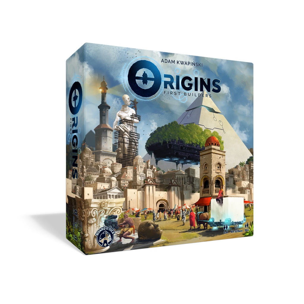 Origins : First Builders (EN) Board Game บอร์ดเกม ภาษาอังกฤษ ของแท้ 100 ...