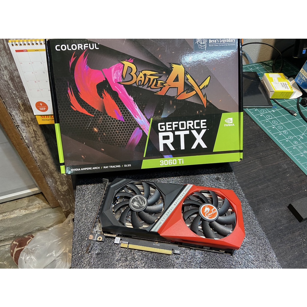 rtx3060ti 8G colorful BattleAx | Shopee Thailand