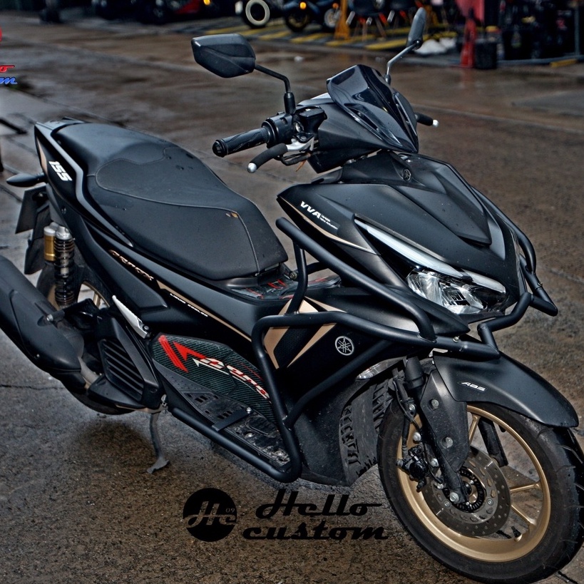 แคชบาร์ AEROX 155 ใส่ได้ทั้งตัวใหม่ และ ตัวเก่า V2 แบบมีคาง | Shopee ...