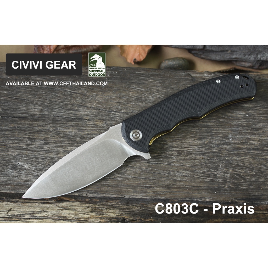 มีดพับ CIVIVI C803A-C803C PRAXIS | Shopee Thailand