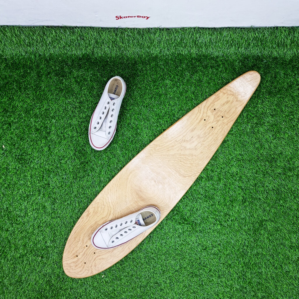 [0301] บอร์ดไม้เซิร์ฟสเก็ต ขนาด 41"x 10" WB26" มี Tailหลัง มี Concave ...