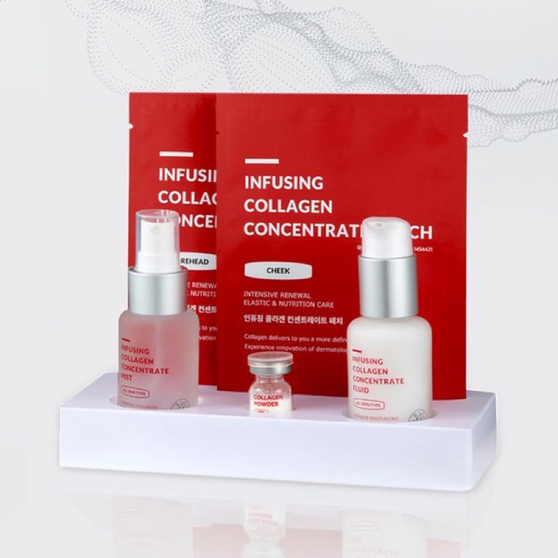 [ทรีทเมนต์ชะลอความแก่] Infusing Collagen Professional treatment Kit ...