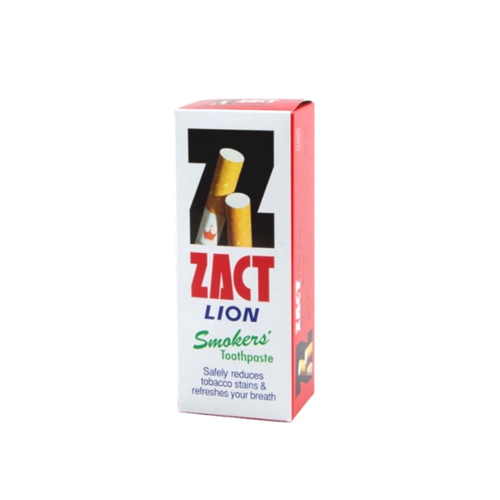 ยาสีฟัน Zact Lion Stain Fighter & Smokers' Toothpaste 90/160 g | Shopee Thailand