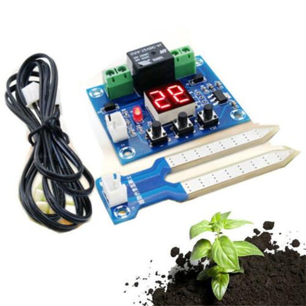 XH-M214 Soil Moisture Controller Plant Watering System โมดูลรดน้ำต้นไม้ ...
