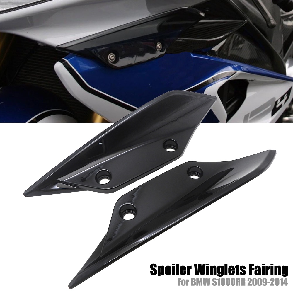 Motorcycle Front Side Fender Spoiler Winglets Wing Fairing Panel Cover ...