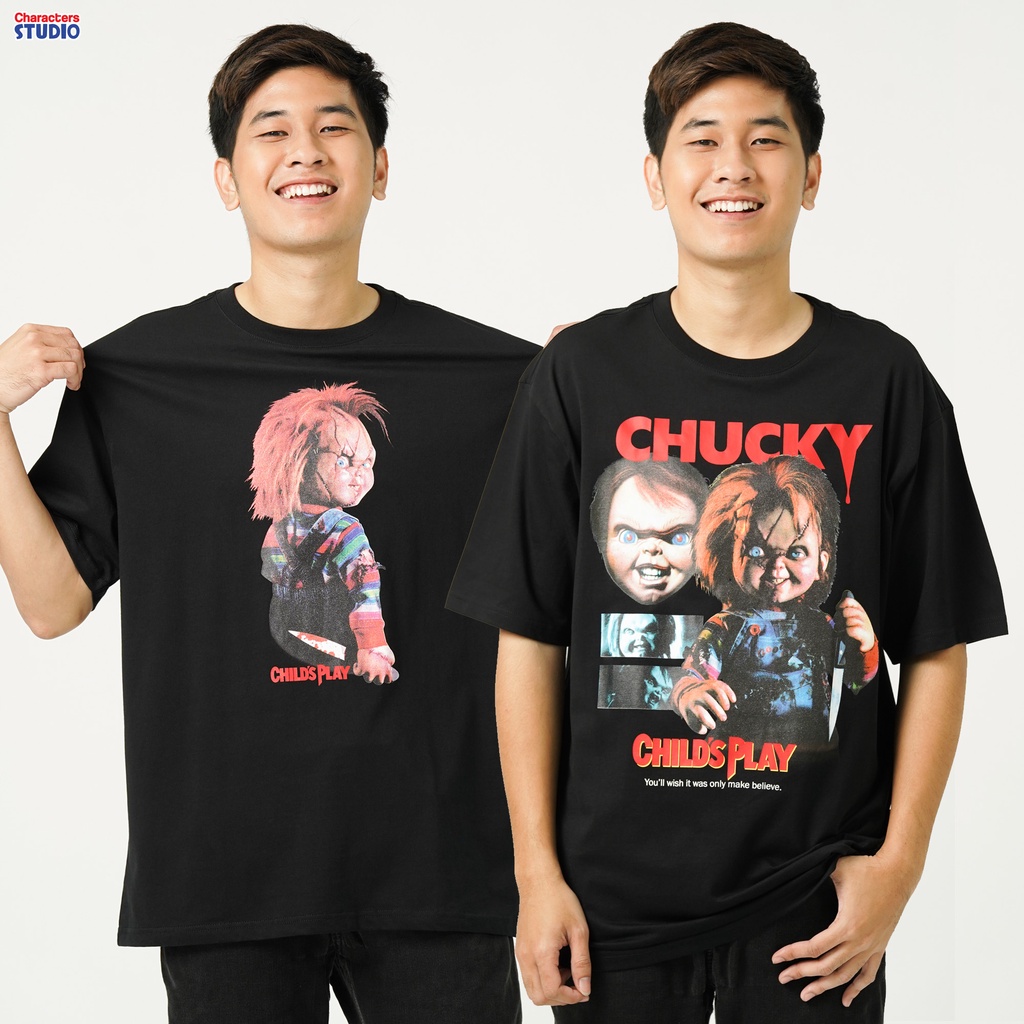 Universal Studios Chucky //Oversized T-Shirt //- เสื้อผู้ชายยูนิเวอร์แซ ...