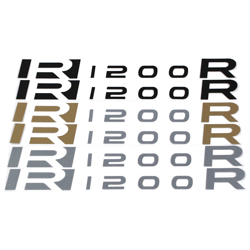 FOR BMW R1200R R1200-R R1200 R Motorcycle reflective rectification LOGO ...