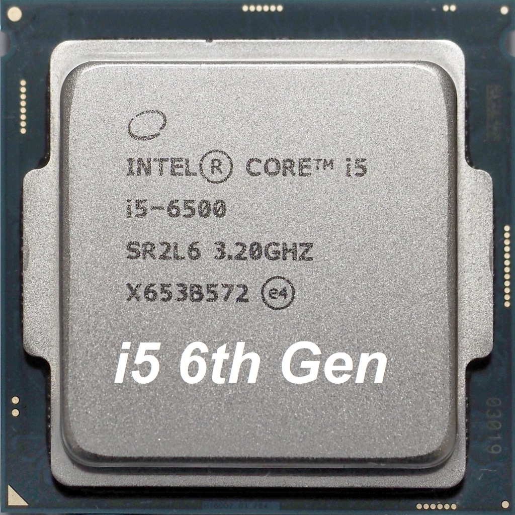 โปรเซสเซอร์ Intel Core i7 6th Gen CPU Intel Core i5 6th Gen Intel Core ...