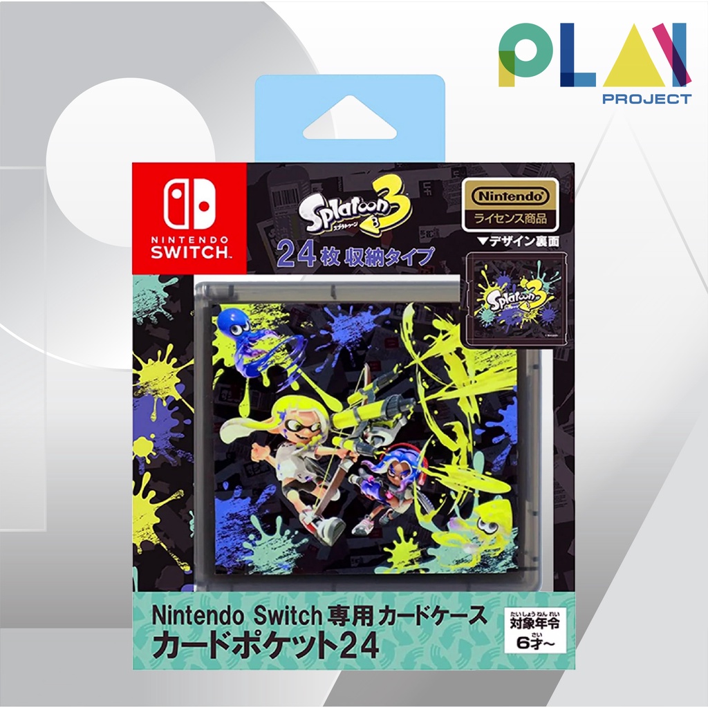 Splatoon 3 Nintendo Switch Card Pocket 24 [กล่องใส่ตลับเกม] [Nintendo ...