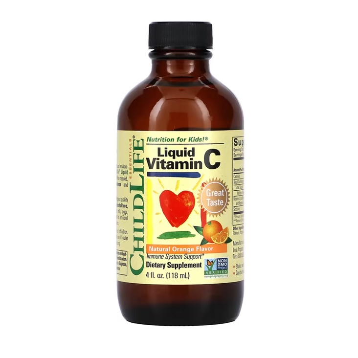 ChildLife, Essentials Liquid Vitamin C Natural Oral 4 fl oz (118.5 ml ...