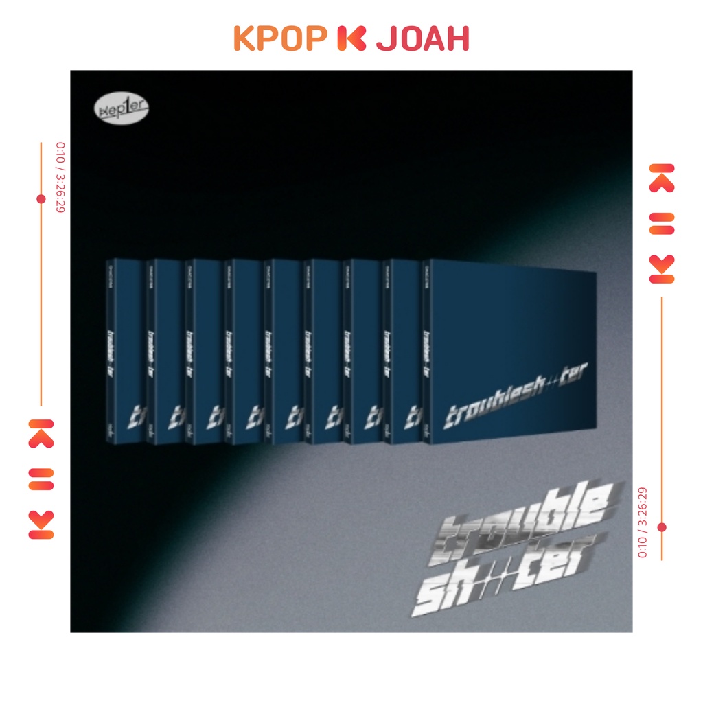 Kep1er - Mini 3rd Album [TROUBLESHOOTER] (Digipack ver.) 9 version SET ...