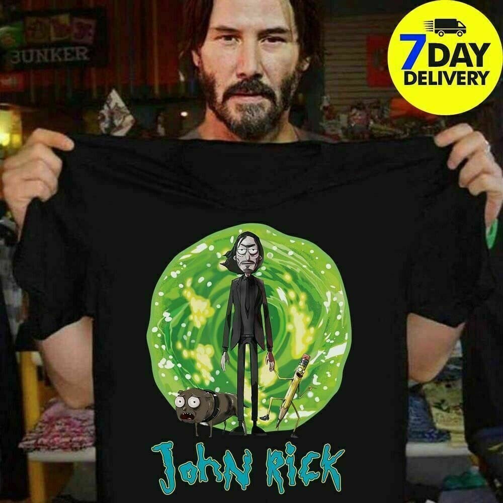ใส่สบายๆสินค้ามาใหม่Awesome John Rick John Wick Rick และ Morty ...