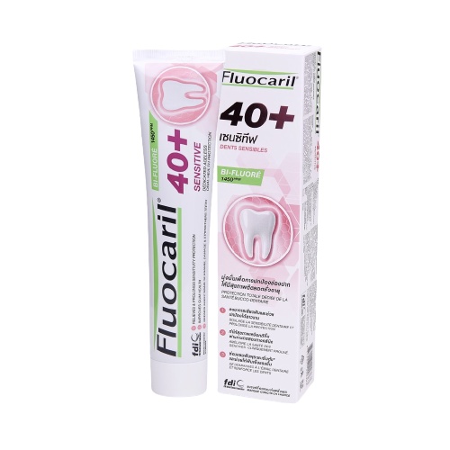 Fluocaril 40+ Toothpaste 160g. ฟลูโอคารีล ยาสีฟัน 40+ 160กรัม. | Shopee ...