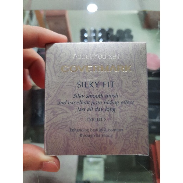 รีฟิล! แป้งผสมรองพื้น Covermark Silky Fit Refill ขนาด 6.5 กรัม | Shopee ...