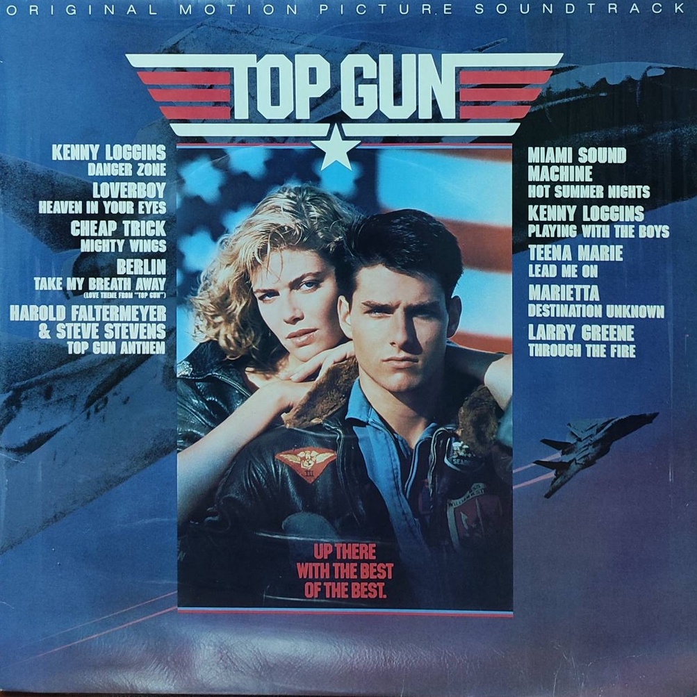 แผ่นเสียง Top Gun (Original Motion Picture Soundtrack)_US Press ...