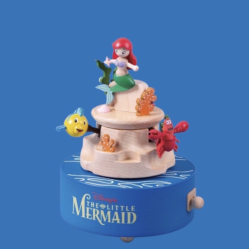 [พร้อมส่ง] The Little Mermaid Music Box กล่องเพลงไขลาน แอเรียล Ariel ...