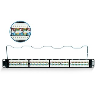 LINK Patch Panel 24 Port CAT6 แผงกระจายสายแลน รุ่น US-3124A | Shopee ...