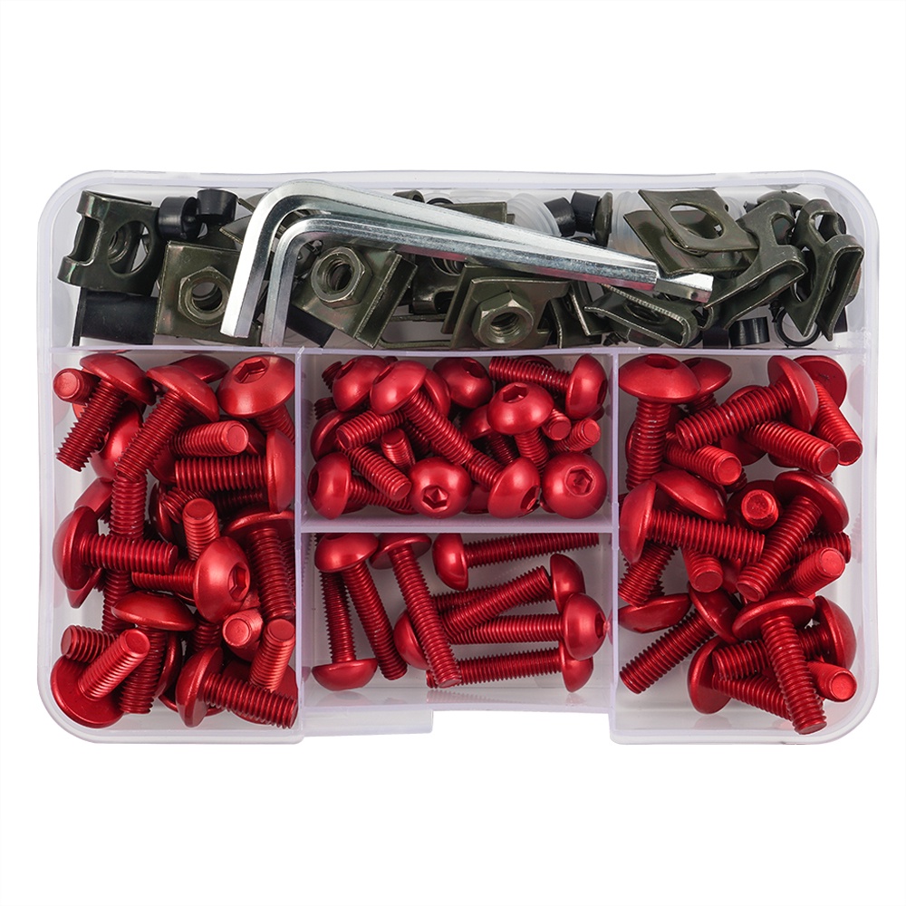 155PCS Motorcycle Fairing Bolts Screws Nut Kit For DUCATI 848 SCRAMBLER ...