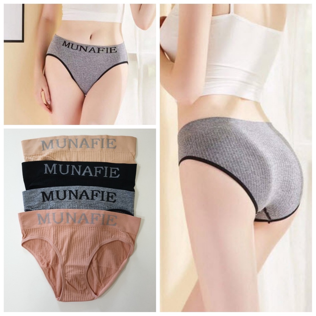 กางเกงในสตรี ทรงสปอร์ต TopDry ขาเว้า รุ่นล่าสุด!! เก็บพุง Munafie (ของแท้) แบรนด์ญี่ปุ่น ชั้นใน ...