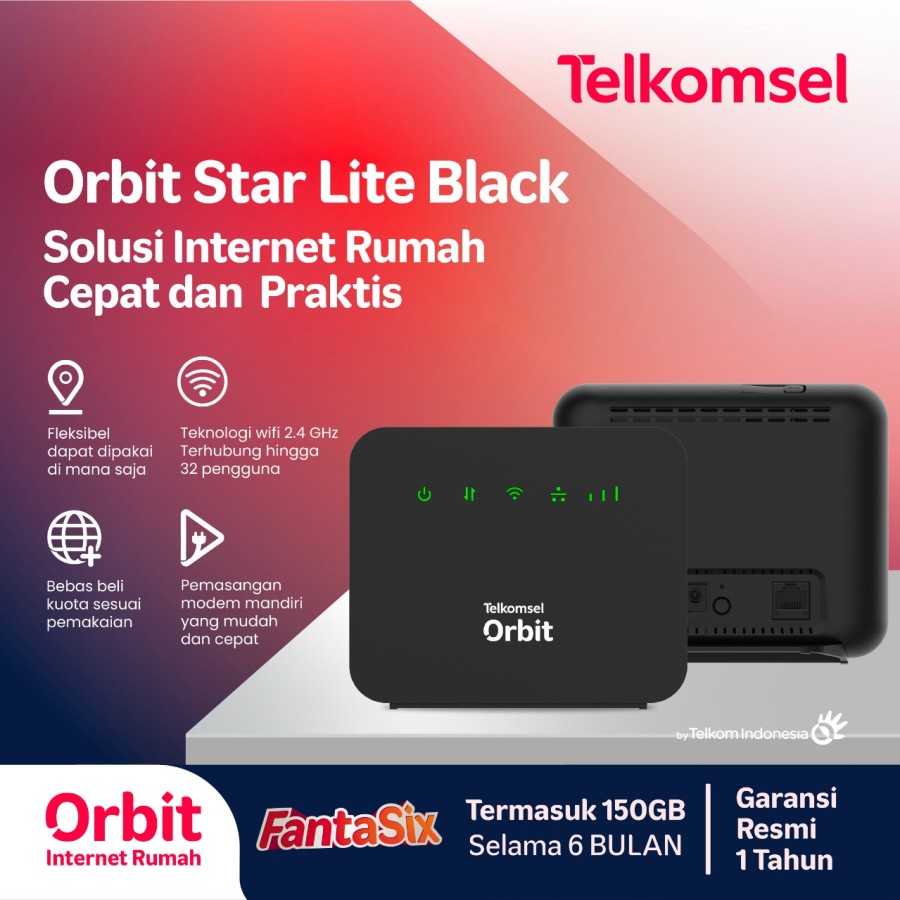 โมเด็ม WiFi เราเตอร์ Telkomsel Orbit Star Lite เชื่อมต่ออินเทอร์เน็ต | Shopee Thailand