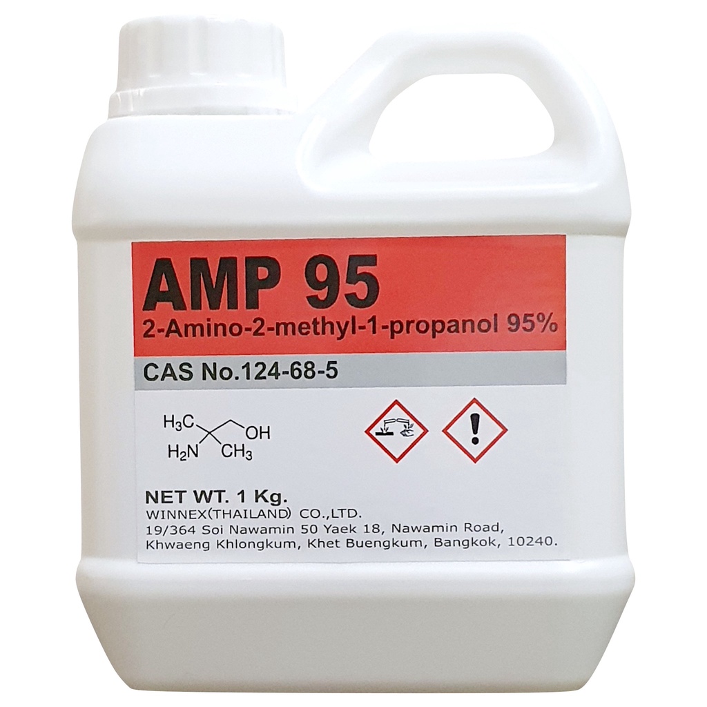 AMP 95 (2-Amino-2-methyl-1-propanol) 95% (Packing 1 kg) | Shopee Thailand