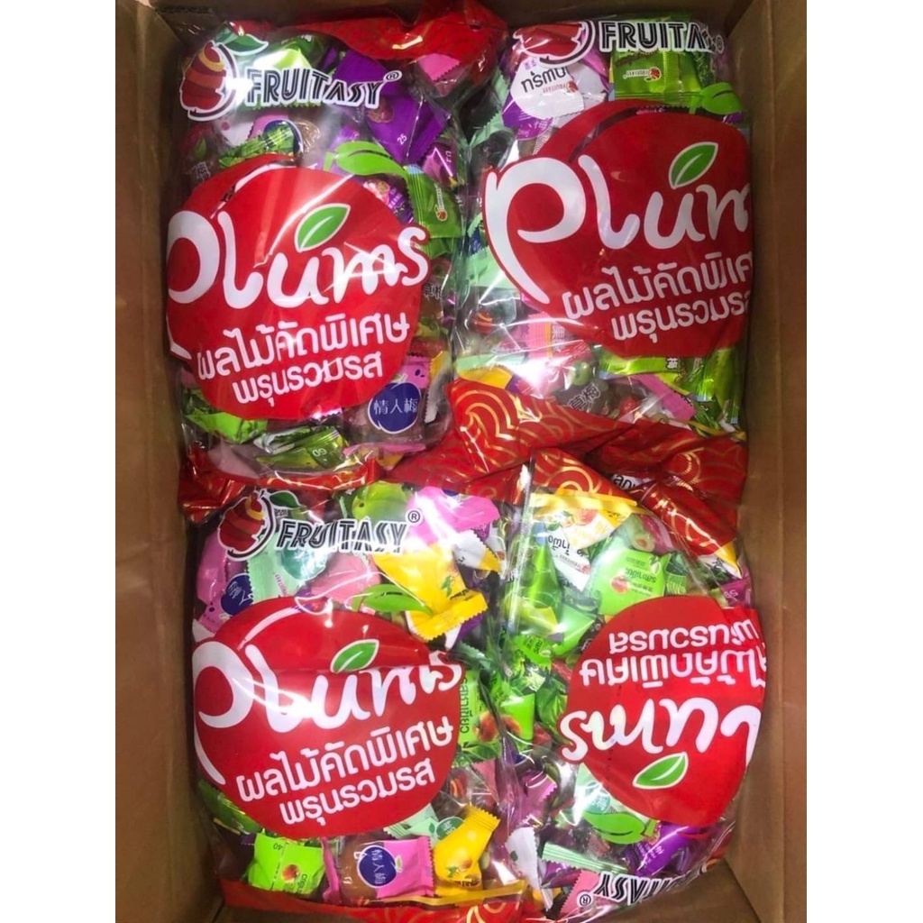 สินค้ายกลัง บ๊วย fruitasy บ๊วยฟรุ๊ตทาซี่ บ๊วยรวมรส 20 กิโลกรัม 1 คำสั่ง ...