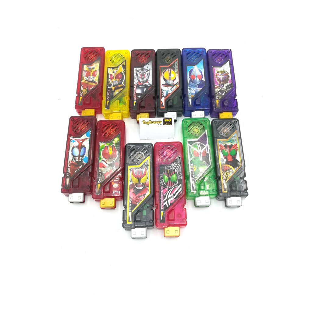 เมมดับเบิ้ล Gaia memory rider legend รุ่นพี่ 12 อัน | Shopee Thailand