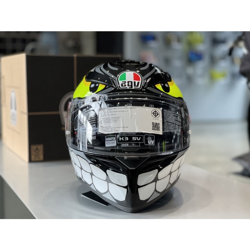 agv k3sv angry black | Shopee Thailand