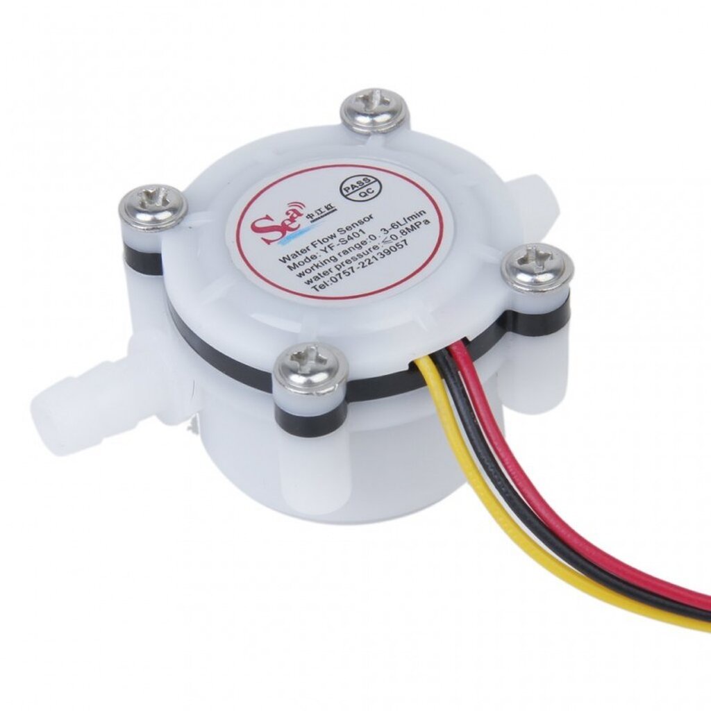 เซ็นเซอร์วัดการไหล Digital Water Flow Sensor 1/8" 0.3-6L/min 0.8 MPa ...